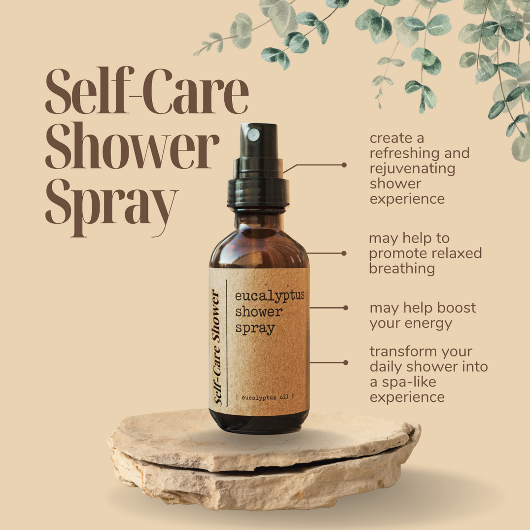Eucalyptus Shower Spray | Essential Oil | Self-Care Shower